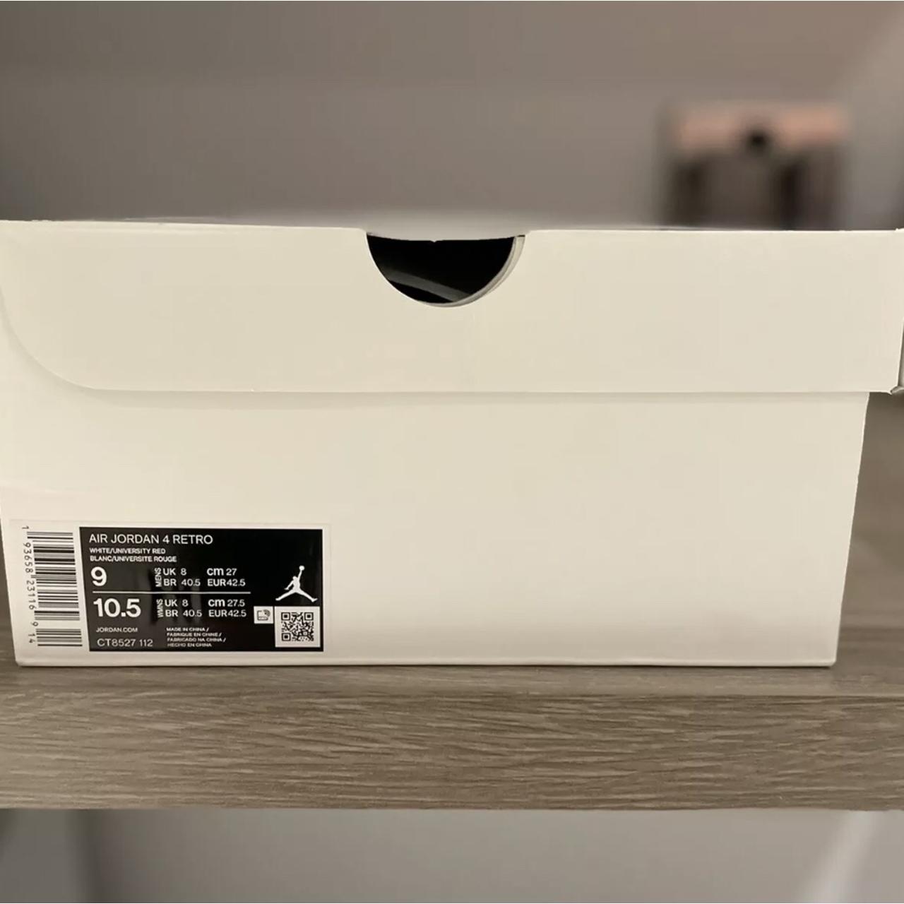 Jordan 4 Retro Metallic Red - UK8. Condition is... - Depop