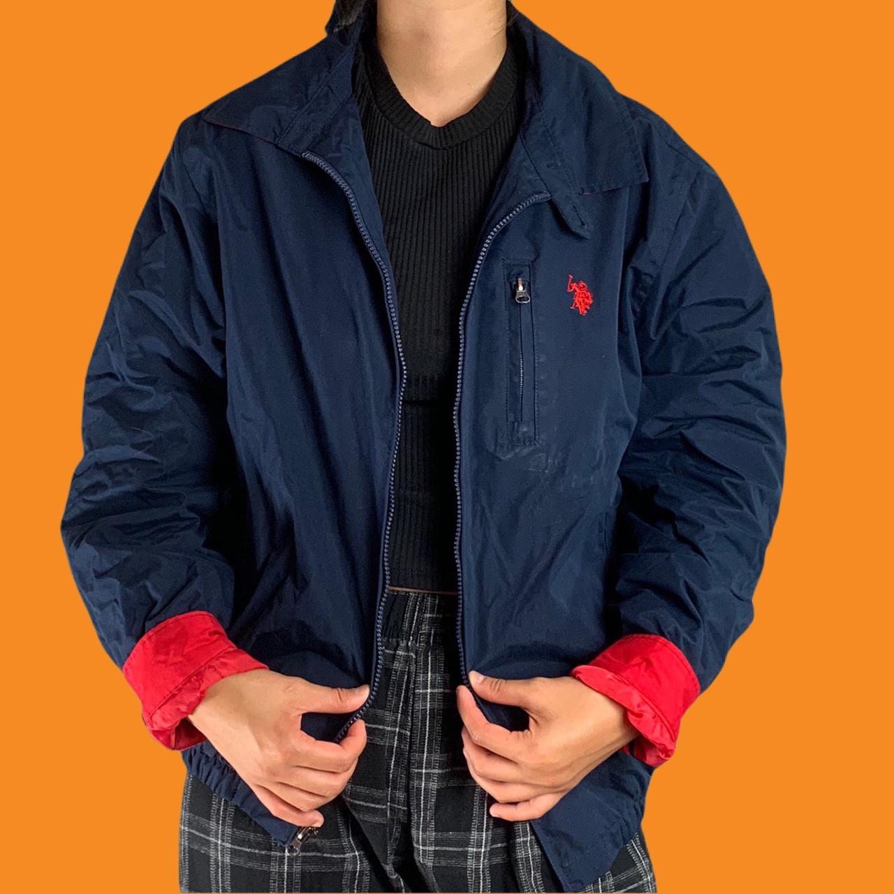 U.S Polo Assn. Zip Up Jacket Size: M In great... - Depop