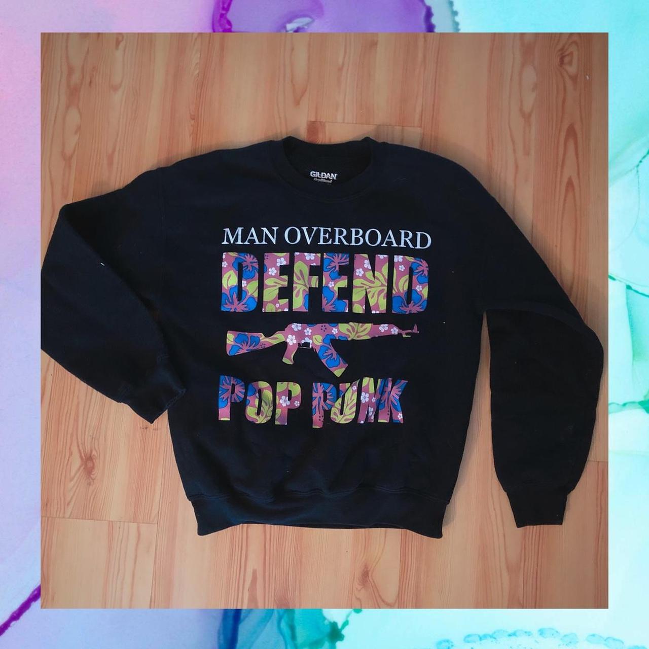 MAN OVERBOARD CREWNECK. Official MOB merch!... - Depop
