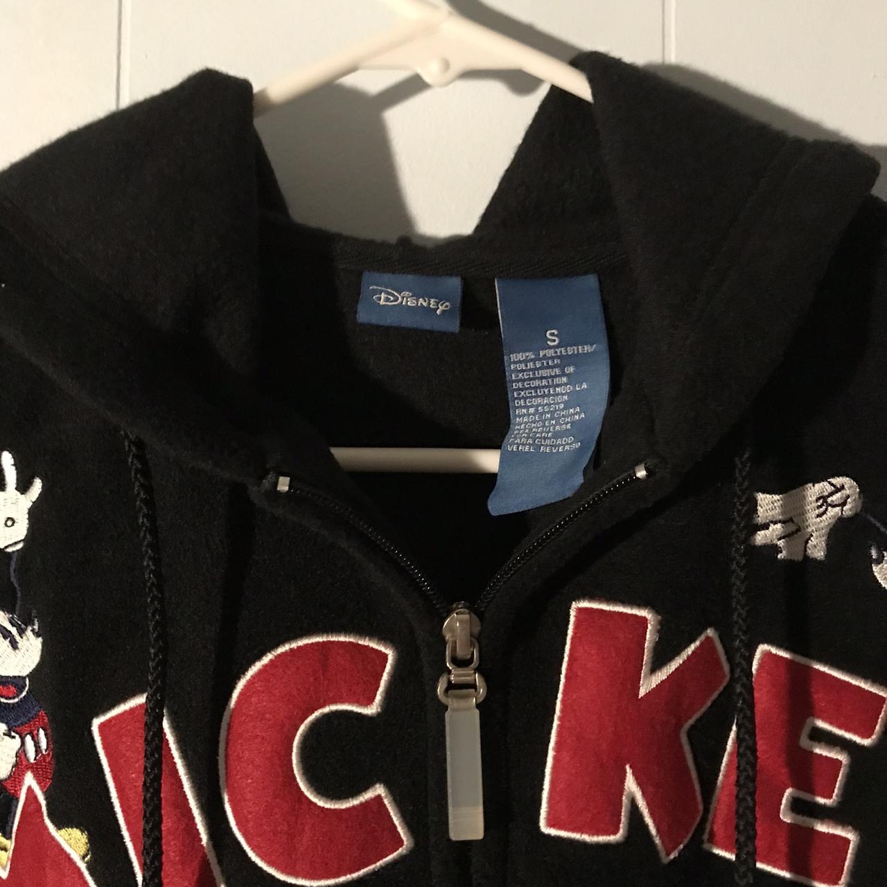 Vintage Disney Mickey Mouse Fleece Jacket PM... - Depop