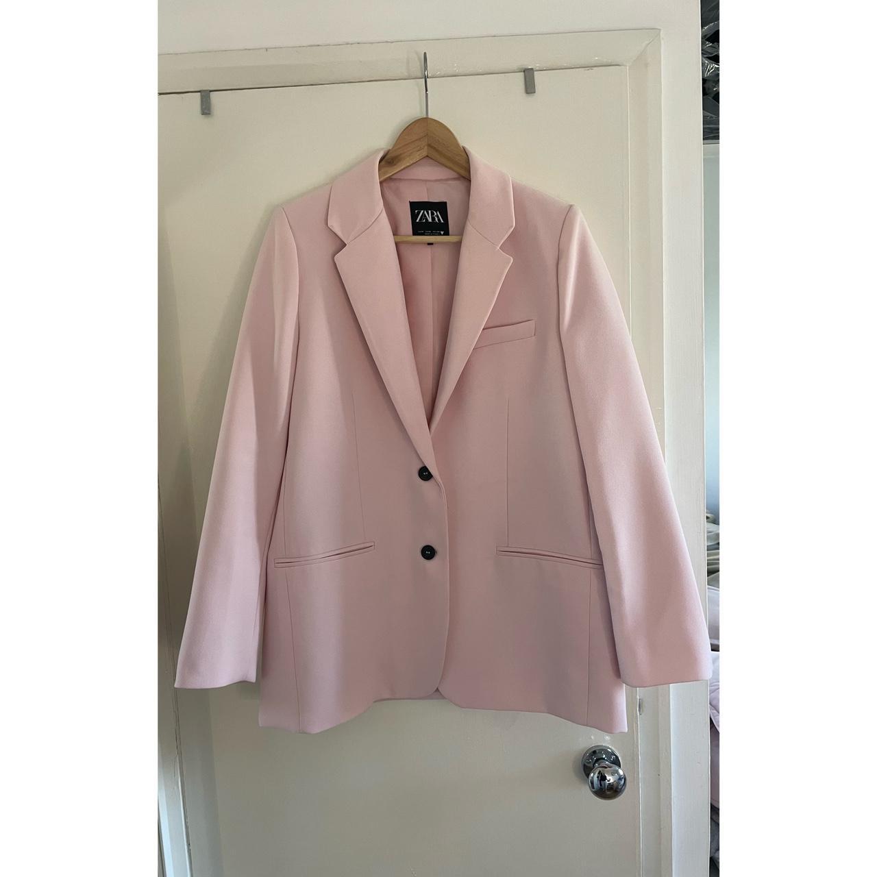 Zara Pink Blazer • Size M • P&P included in price.... - Depop