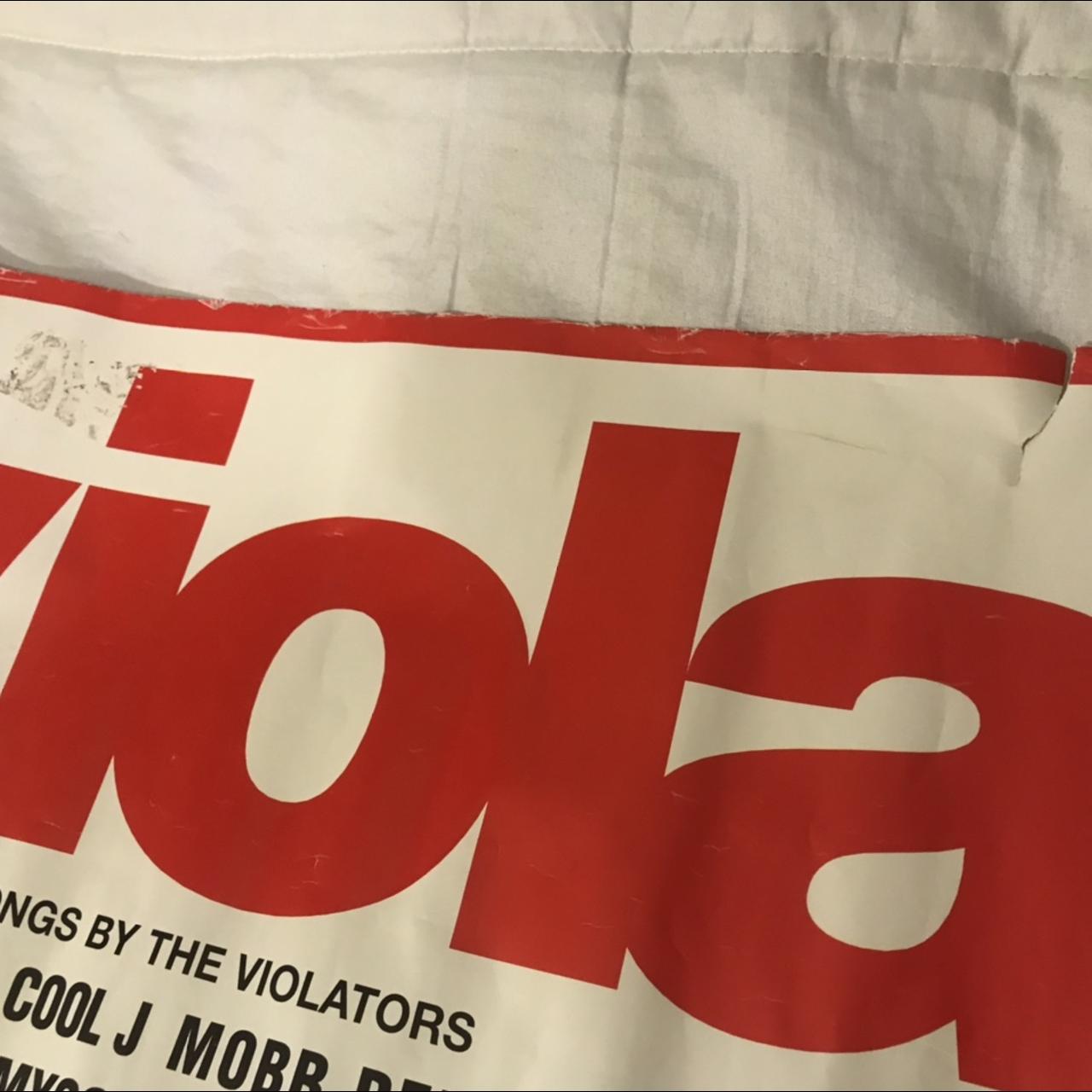 VIOLATOR ~ THE ALBUM ORIGINAL VINTAGE PROMO POSTER... - Depop