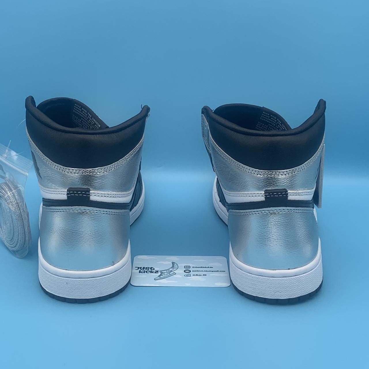 Women’s Air Jordan 1 High OG ‘Silver Toe’-... - Depop