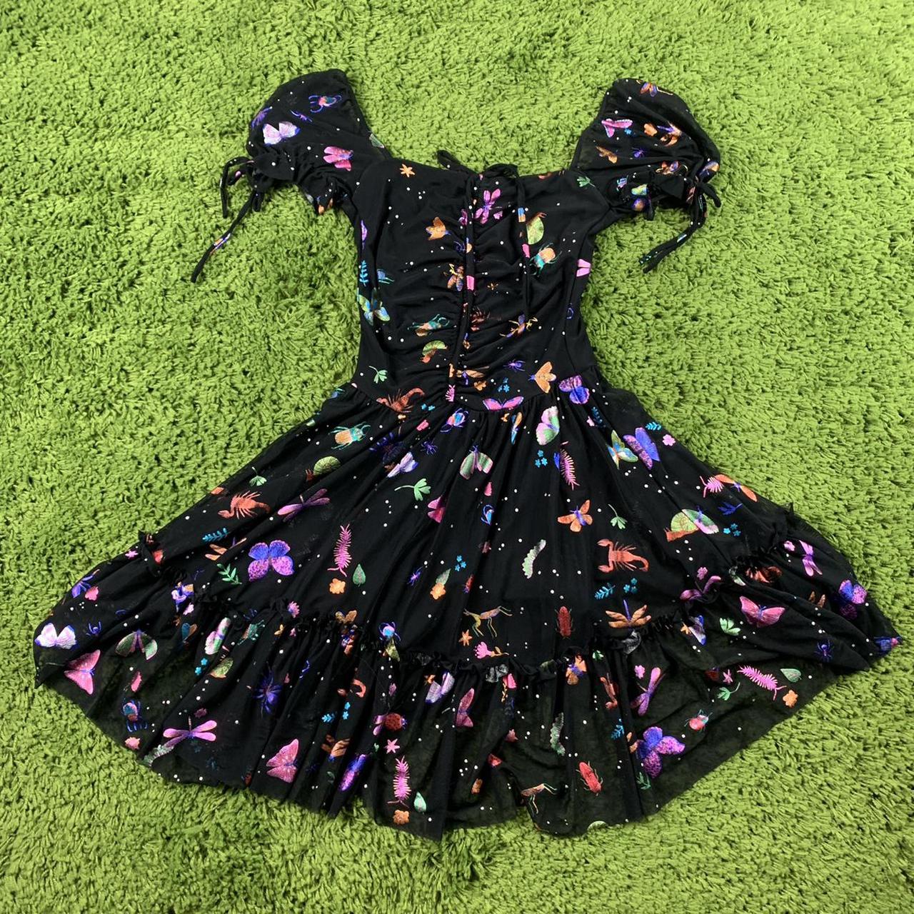 The bugs life dress Adorable and delicate black... - Depop