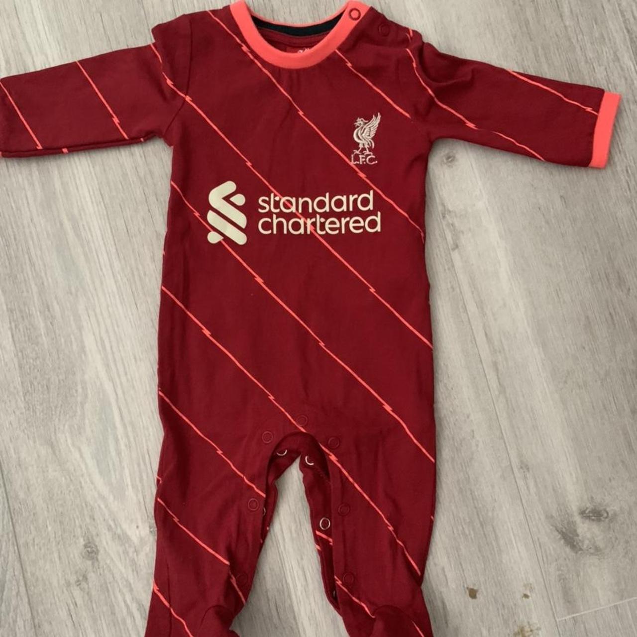 Liverpool baby grow 0-3 months Only worn a few... - Depop