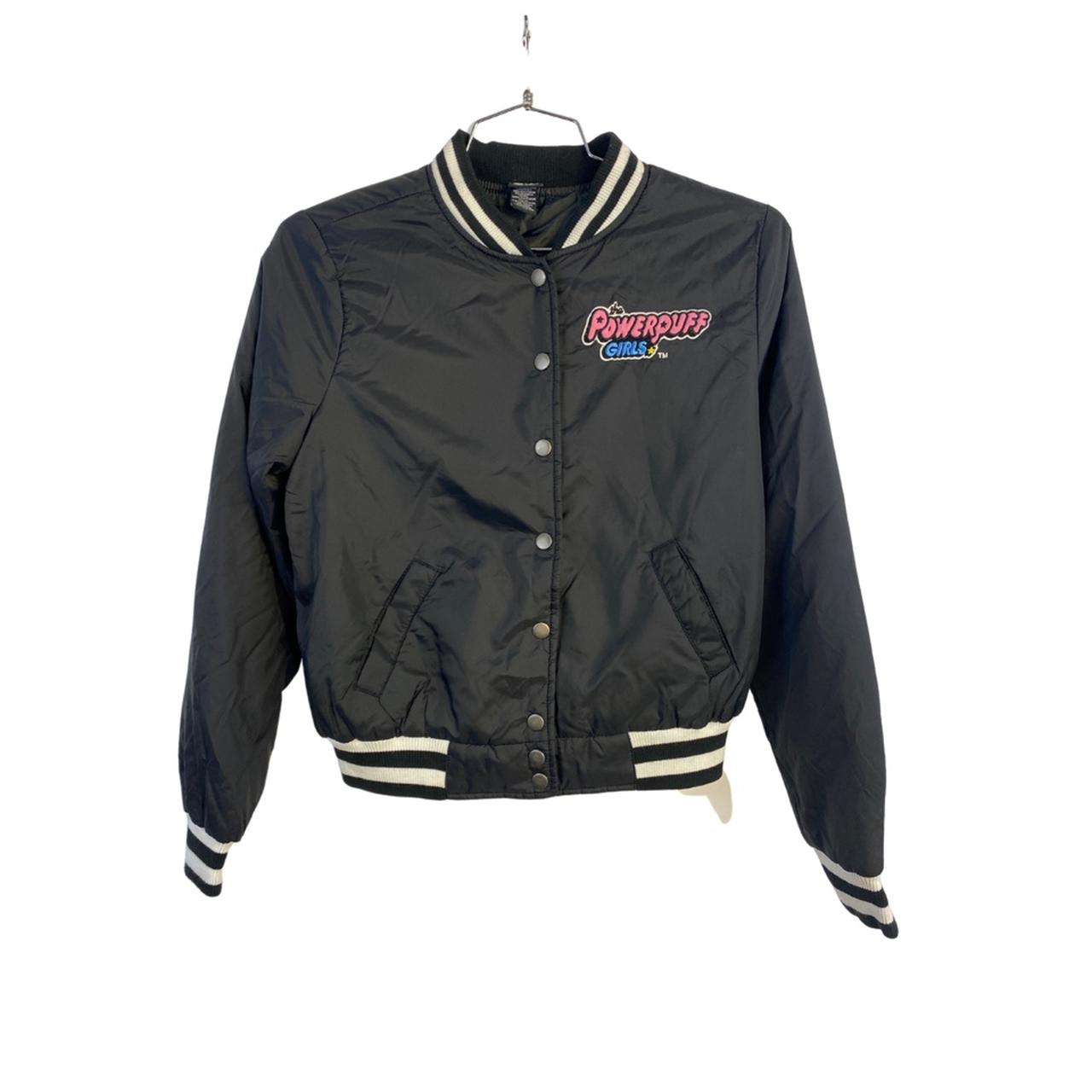 SOLD Power puff Girls bomber Jacket by Cartoon... - Depop