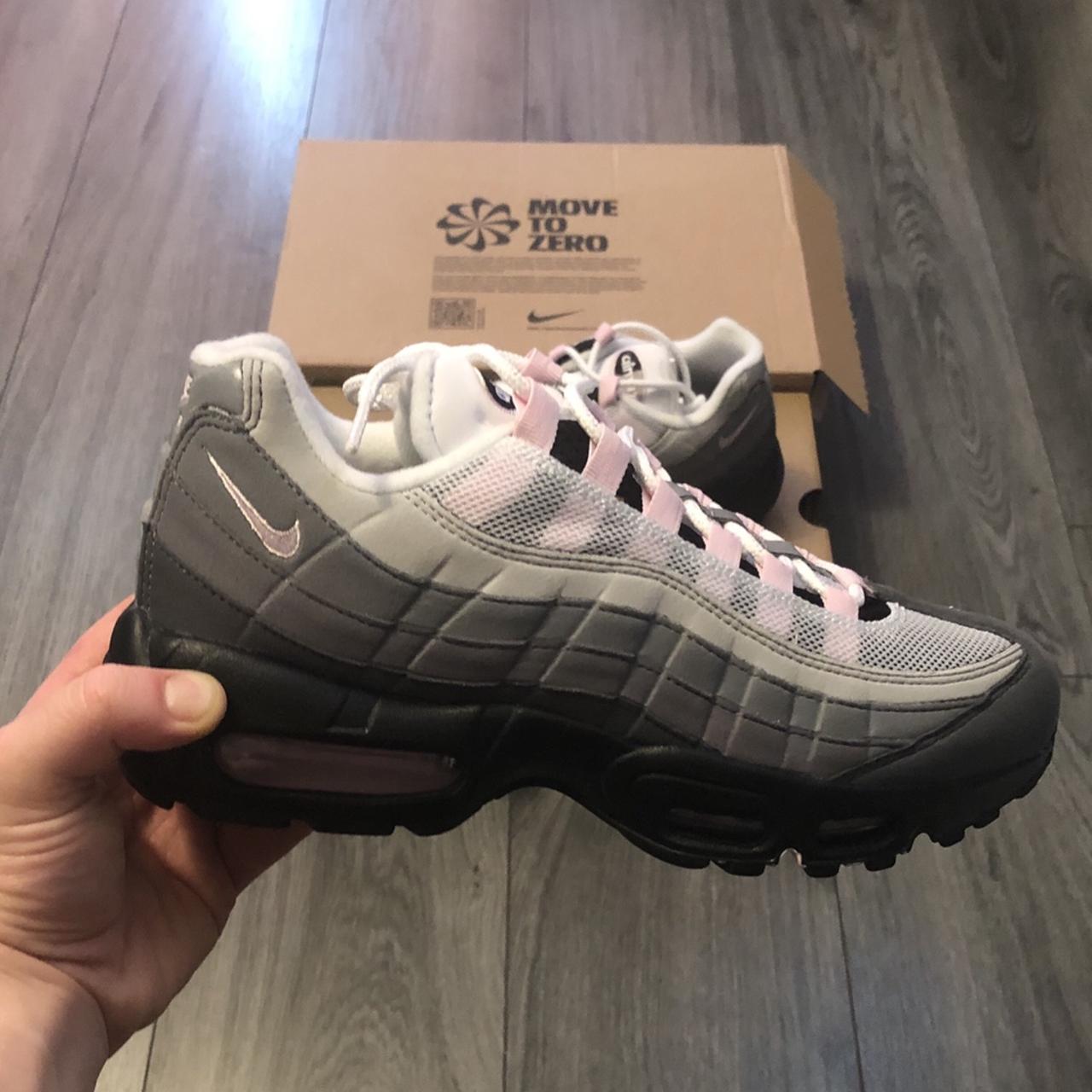 Nike air max 95 pink foam Brand New Size 6 ( SOLD ) - Depop