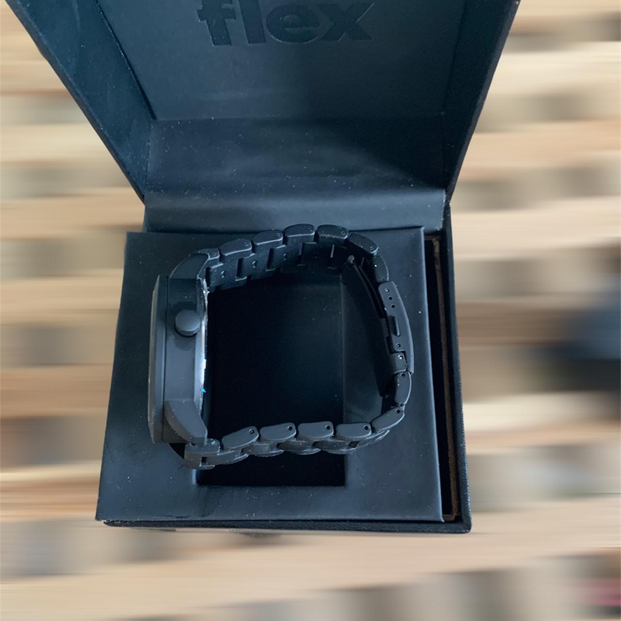 Flex matt black watch. Unworn. Needs a battery. RRP... - Depop