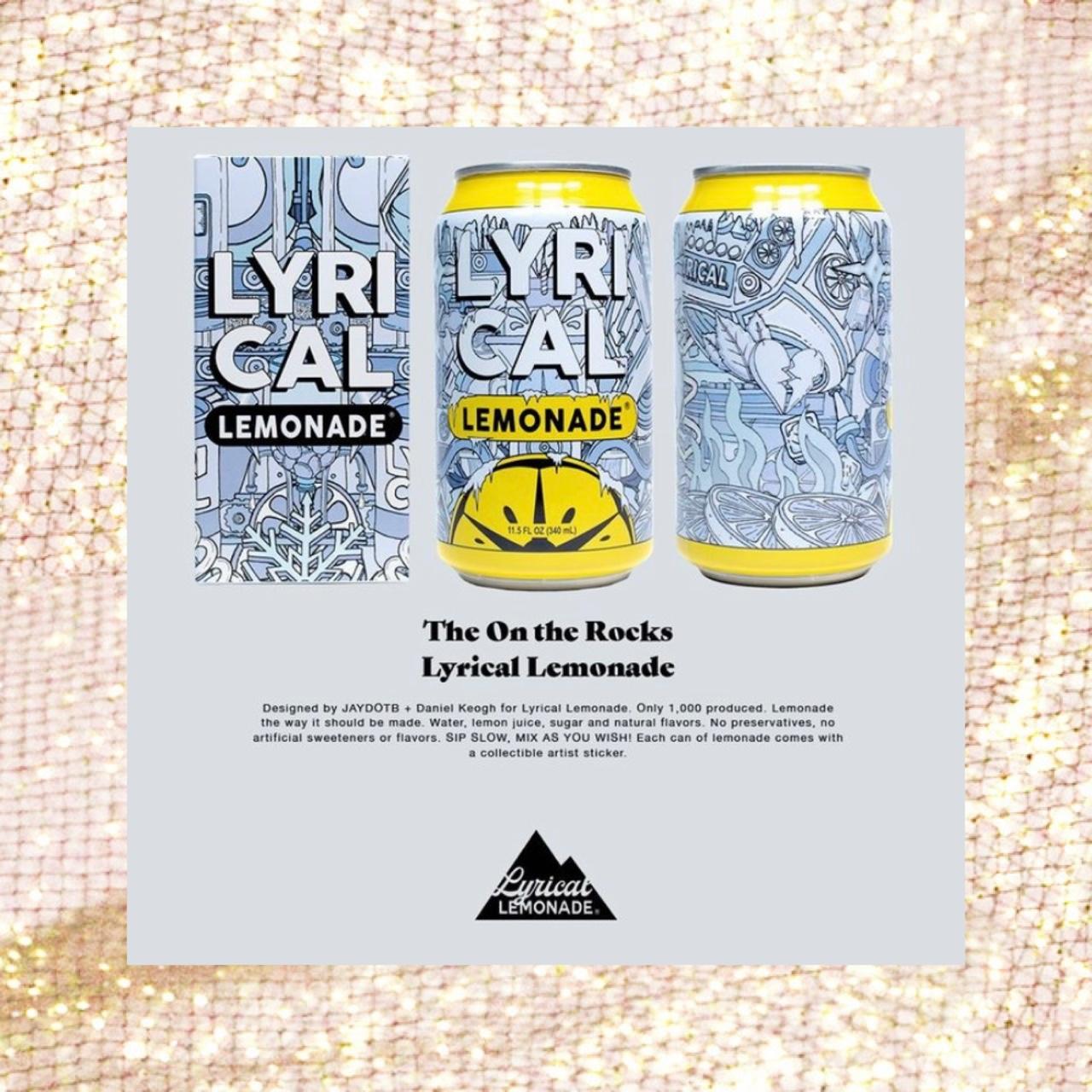 LYRICAL LEMONADE ON THE ROCKS CAN ! 🍋 SOLD OUT! DM... - Depop