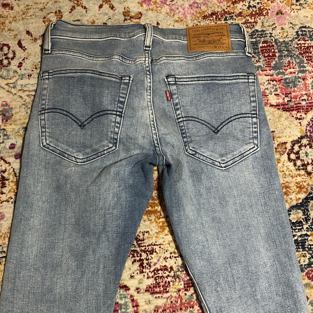 Levi’s genuine skinny taper jeans W30 L30 To small... - Depop