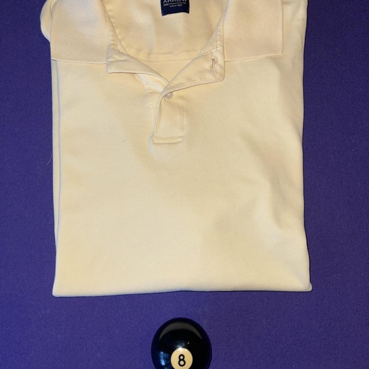 Arrow Polo - Yellow -extremely soft -fits true to... - Depop