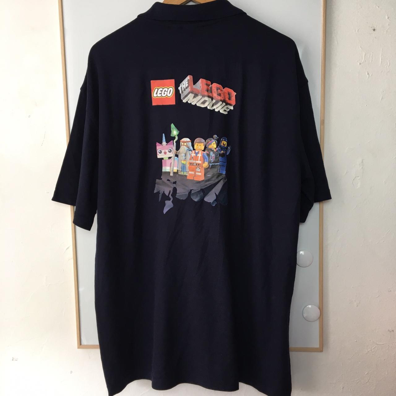 The Lego Movie Promotional Polo shirt Awesome... - Depop