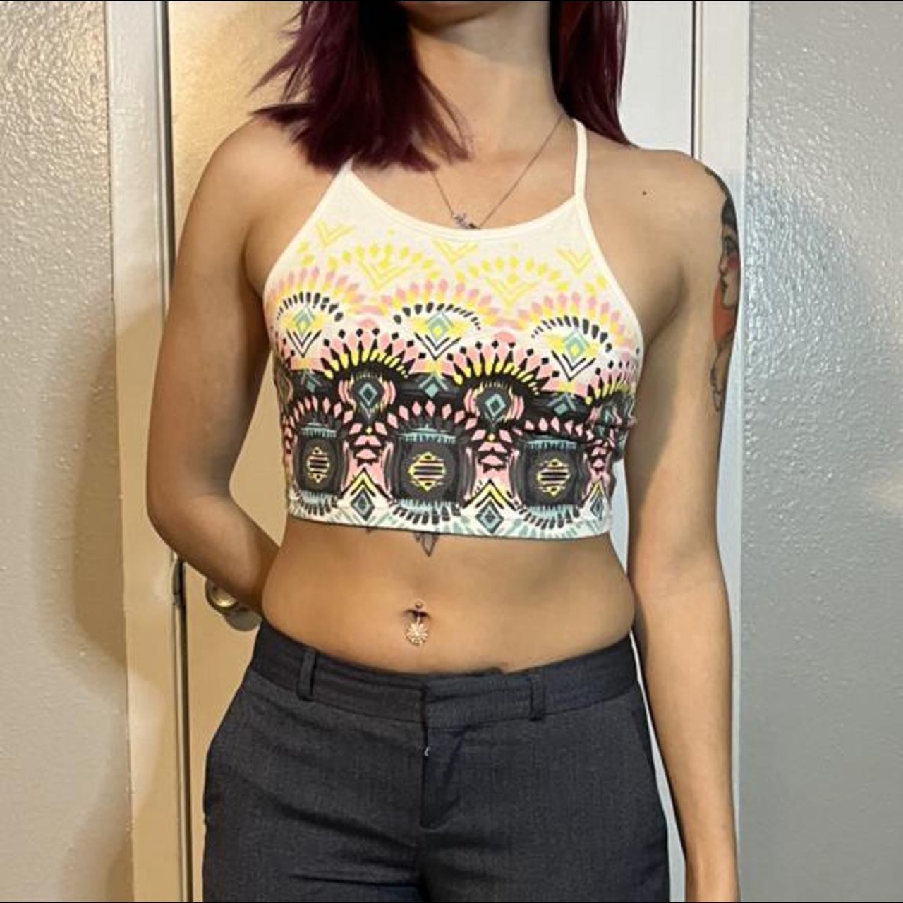 Women's multi Crop-top | Depop