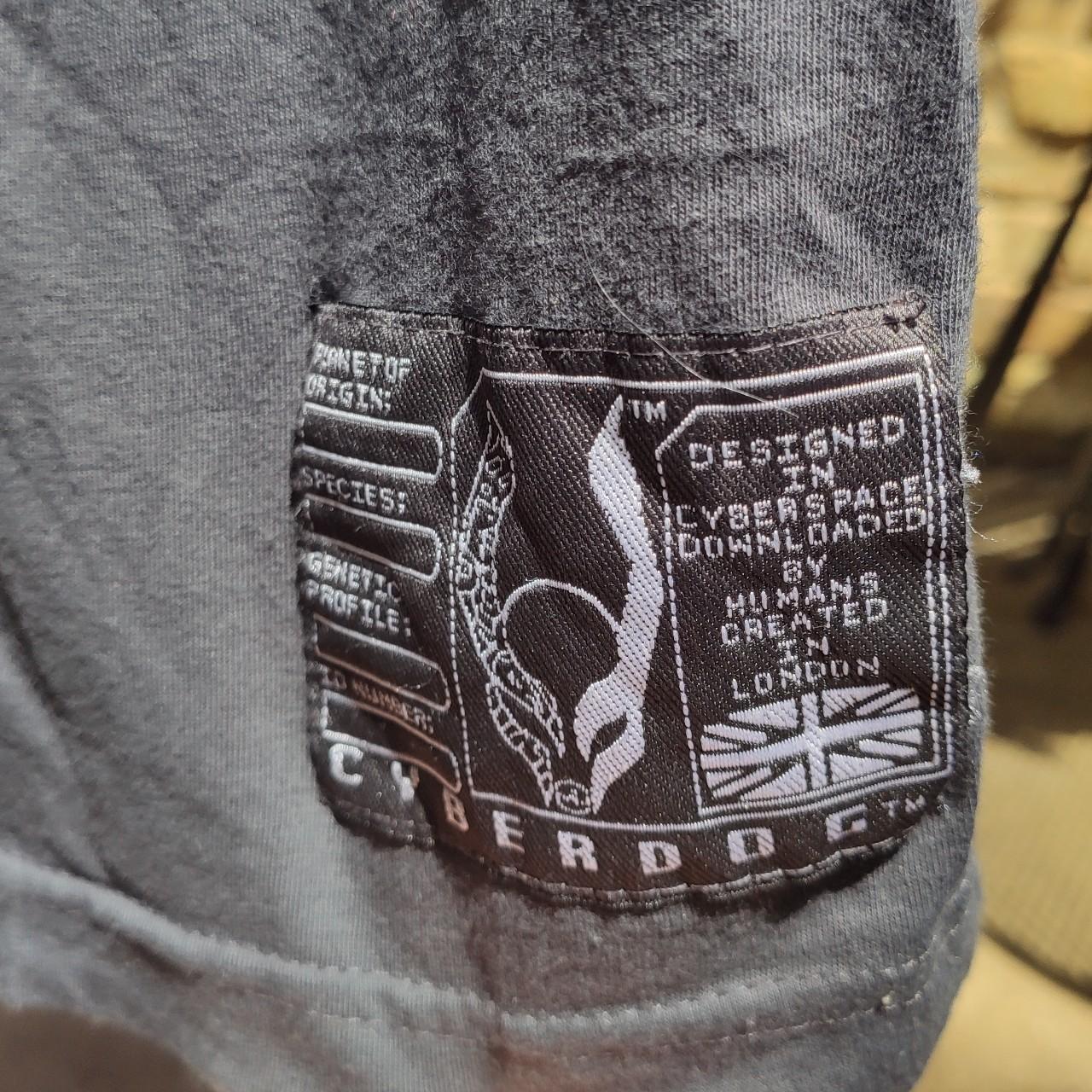 faux double layer long sleeved top from Cyberdog |... - Depop