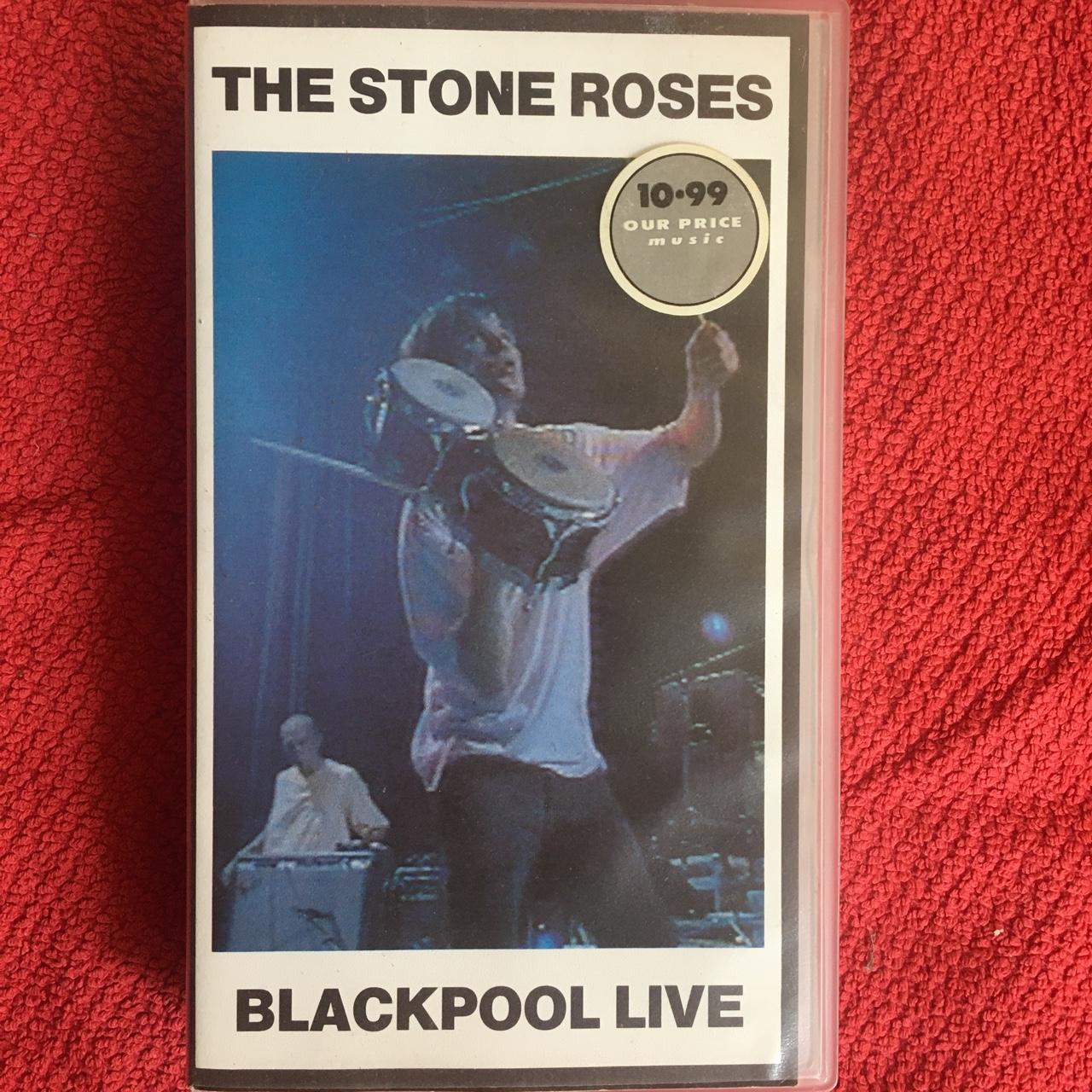 THE STONE ROSES - BLACKPOOL LIVE (VHS) #stoneroses... - Depop