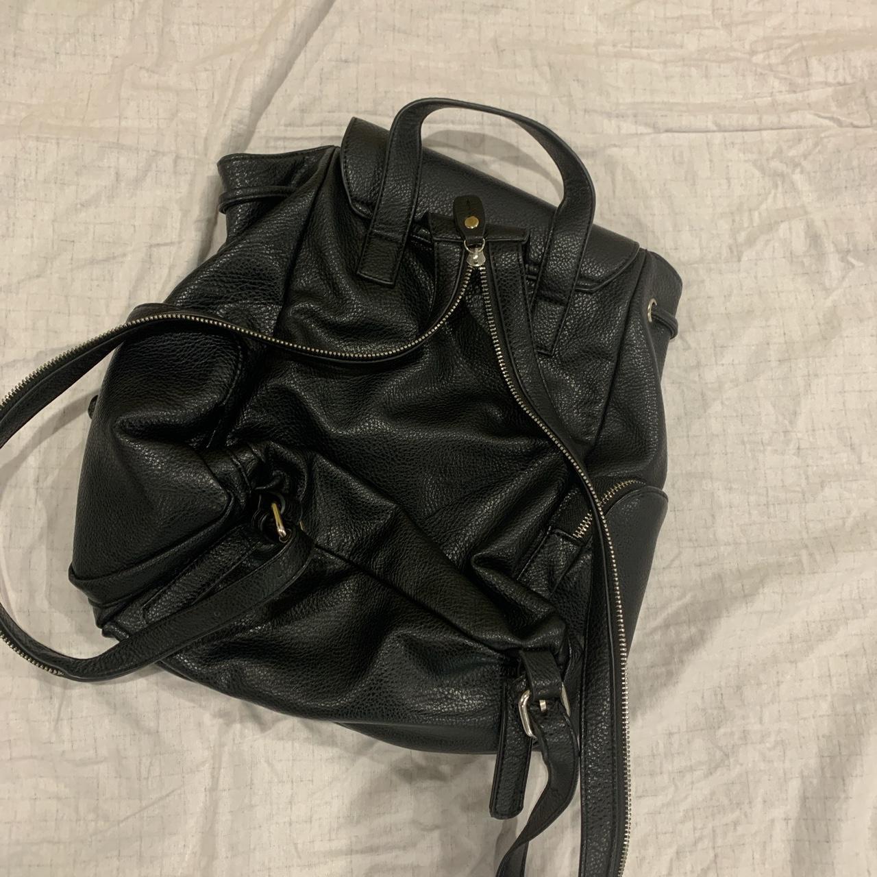 Leather look backpack - princess Polly #backpack... - Depop