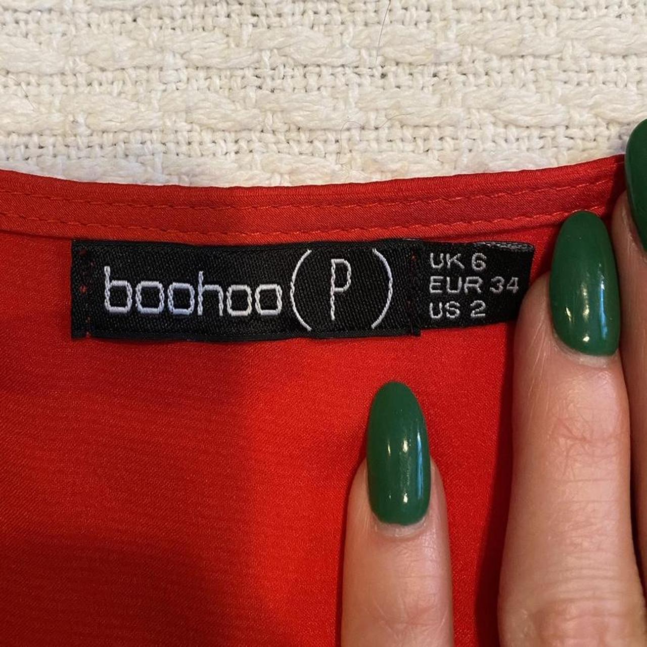 Boohoo Women's Red Dress | Depop