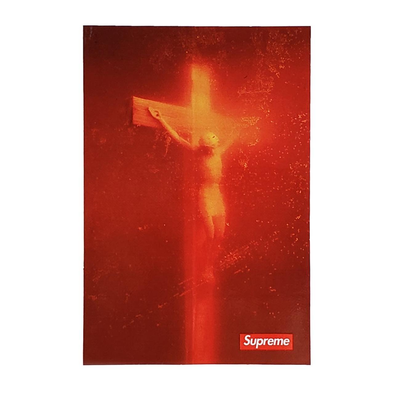 Supreme X Andres Serrano Pisschrist vinyl... - Depop