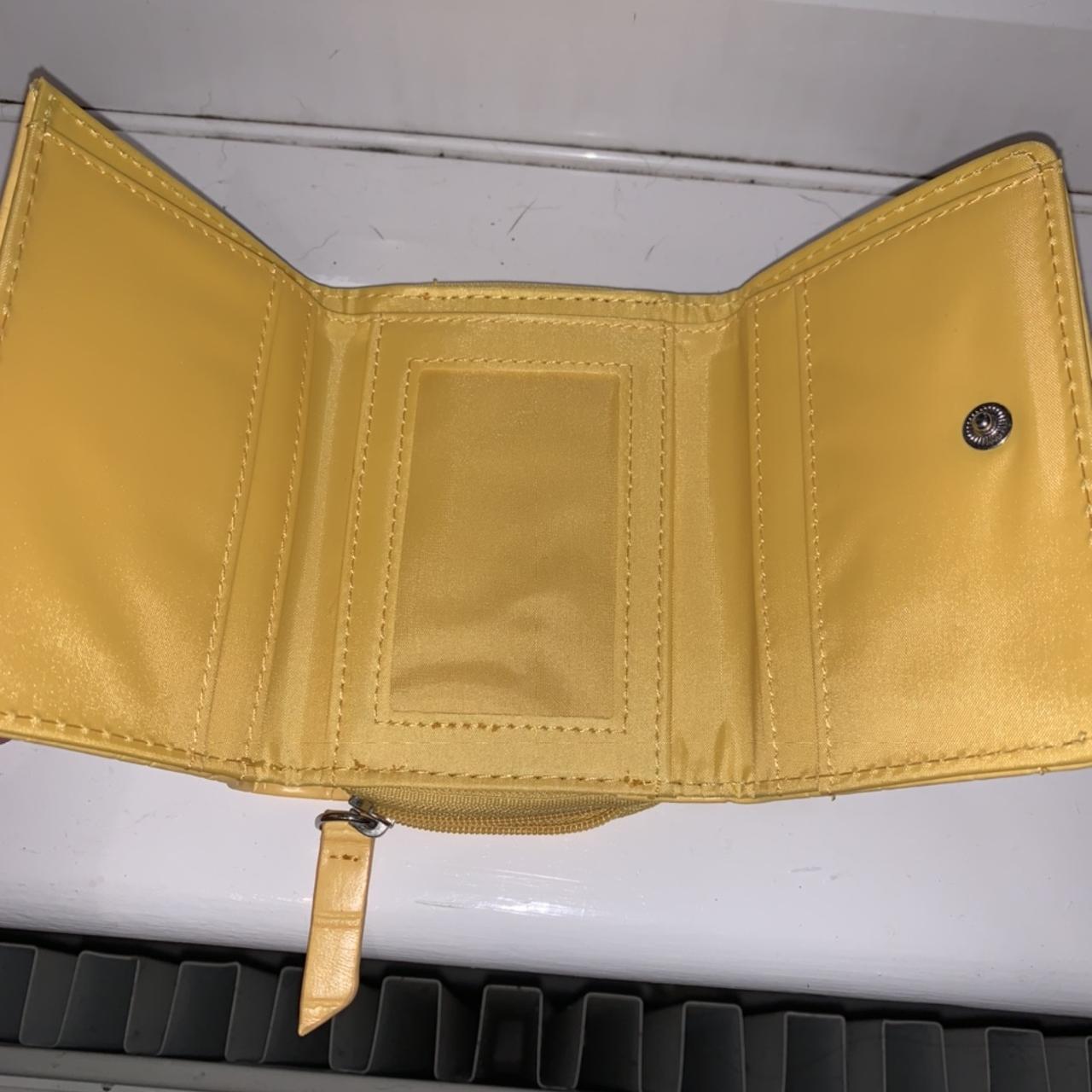 Never used primark yellow shell purse - Depop