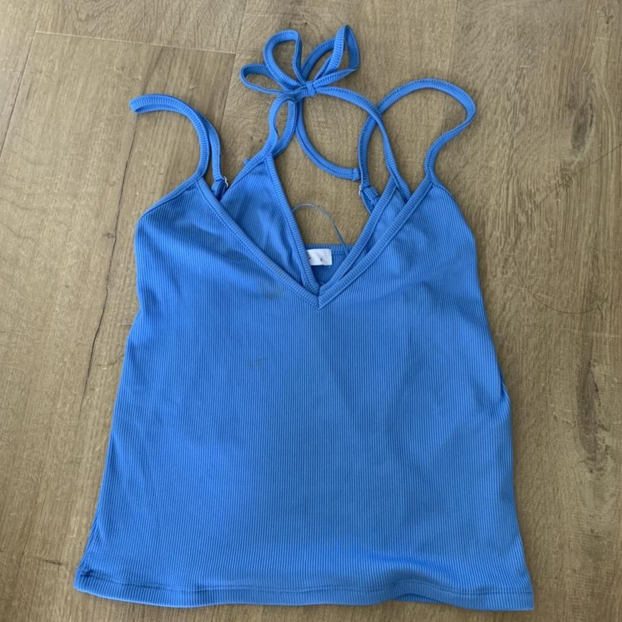 Supre blue top $8 shipping in Australia - Depop