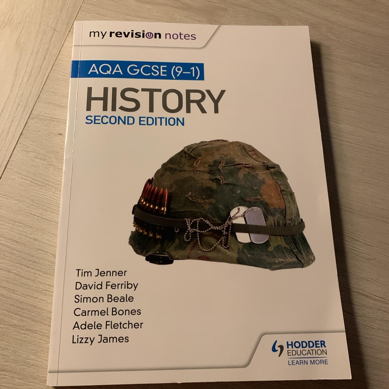 GCSE history revision book • contents of book are in... - Depop