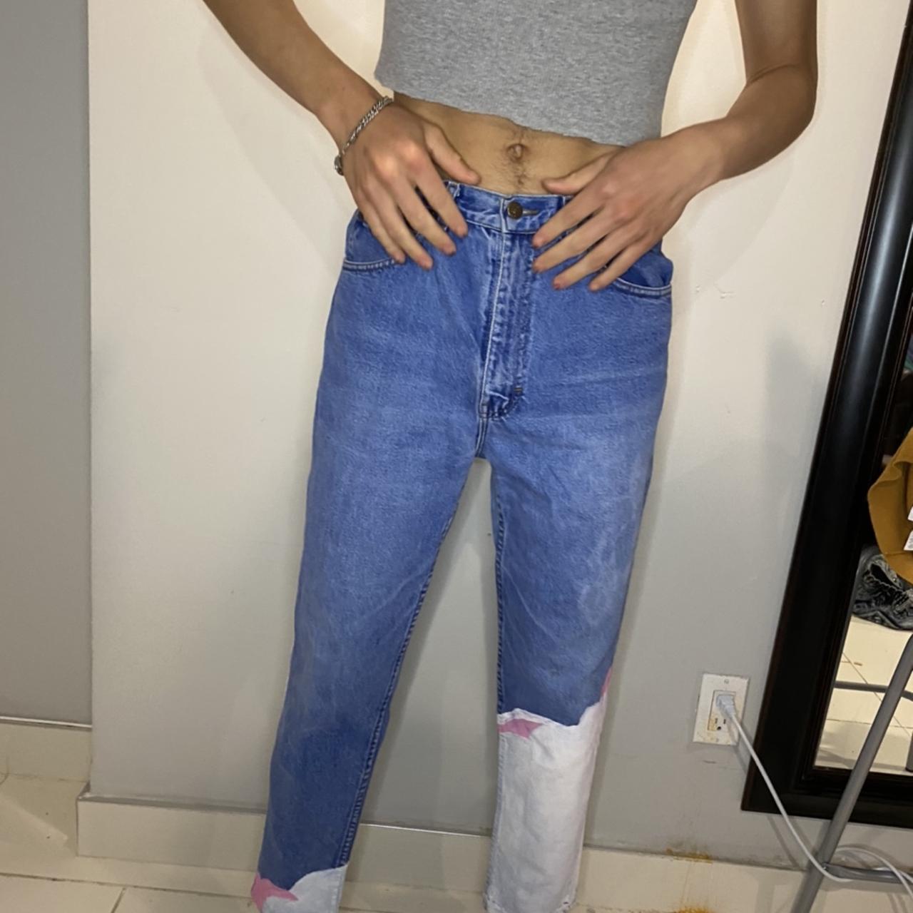 Custom Mizzy Pants #y2k #streetwear #paint - Depop