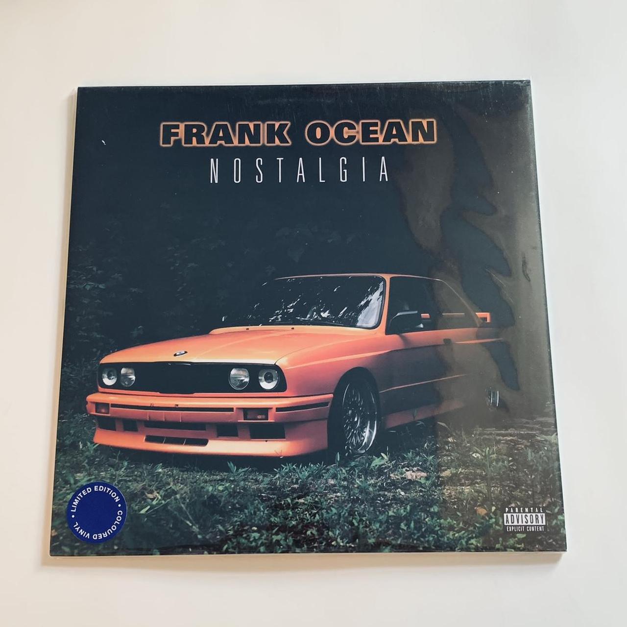 Frank Ocean Nostalgia Ultra on Blue colored vinyl.... - Depop