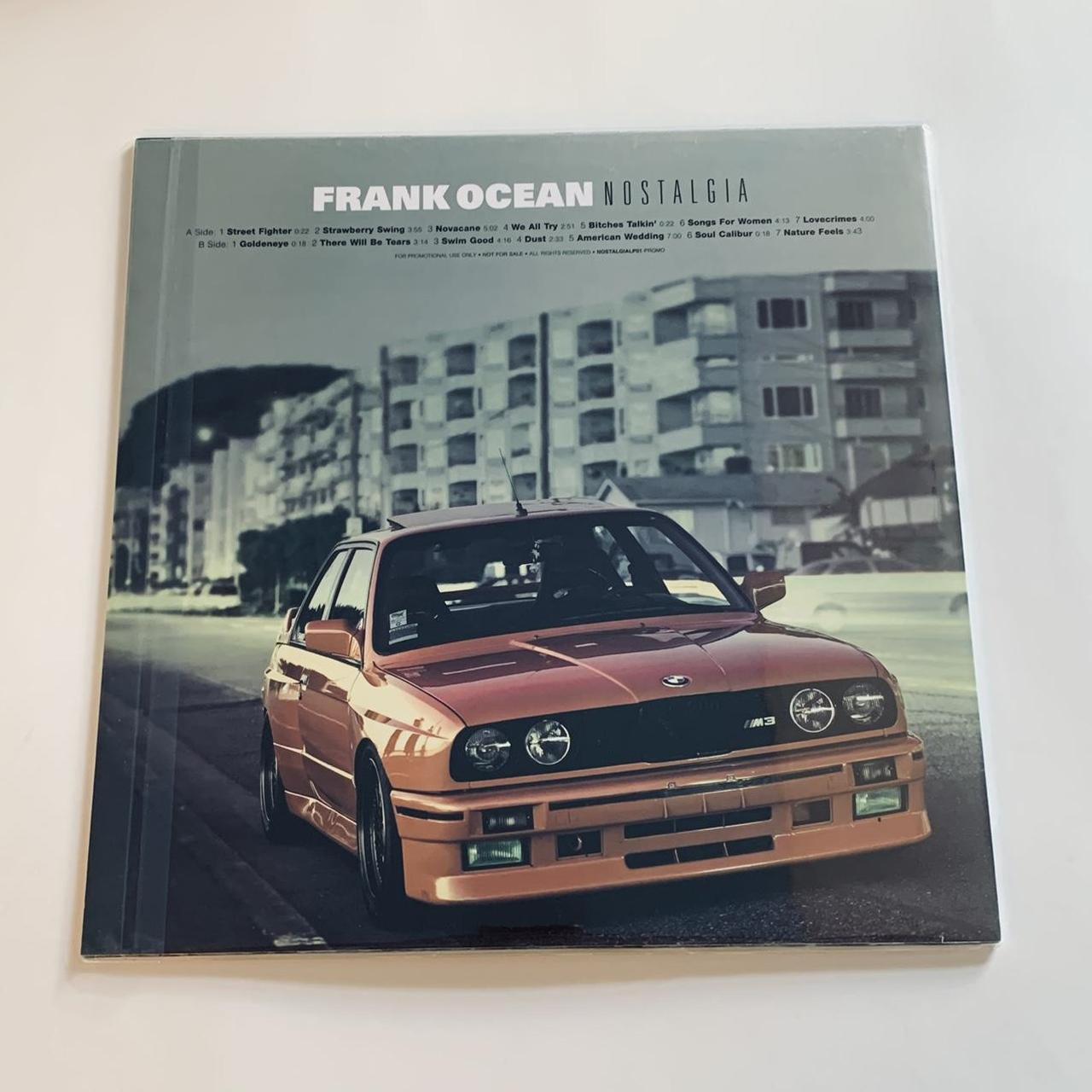 Frank Ocean Nostalgia Ultra on Blue colored vinyl.... - Depop