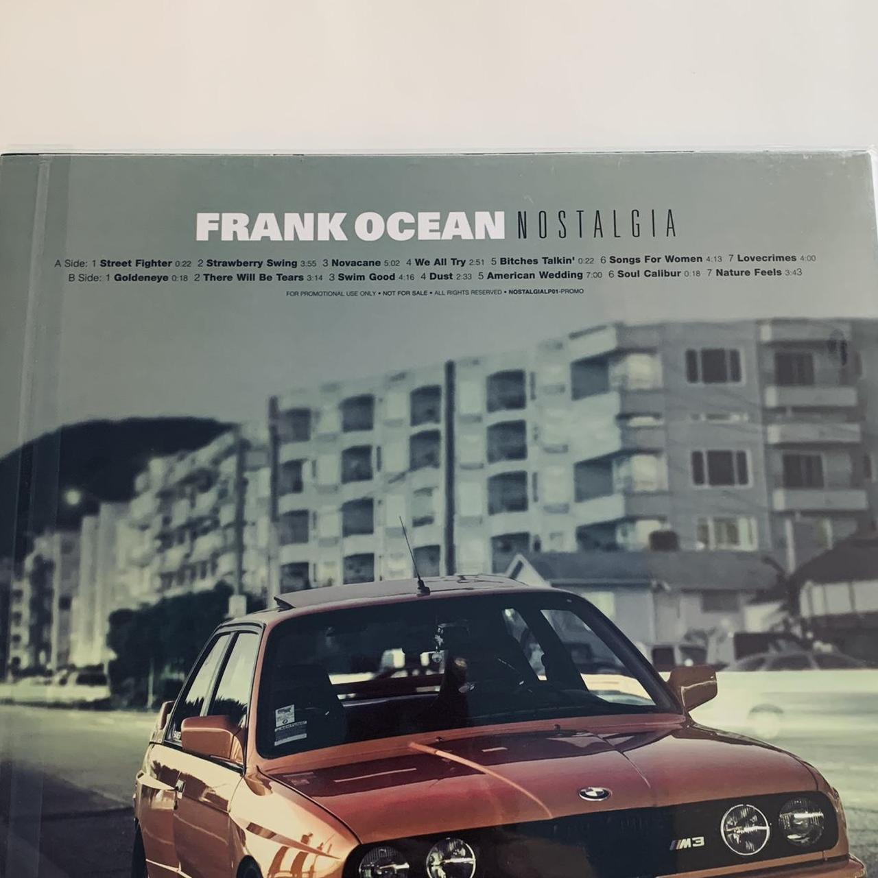 Frank Ocean Nostalgia Ultra on Blue colored vinyl.... - Depop