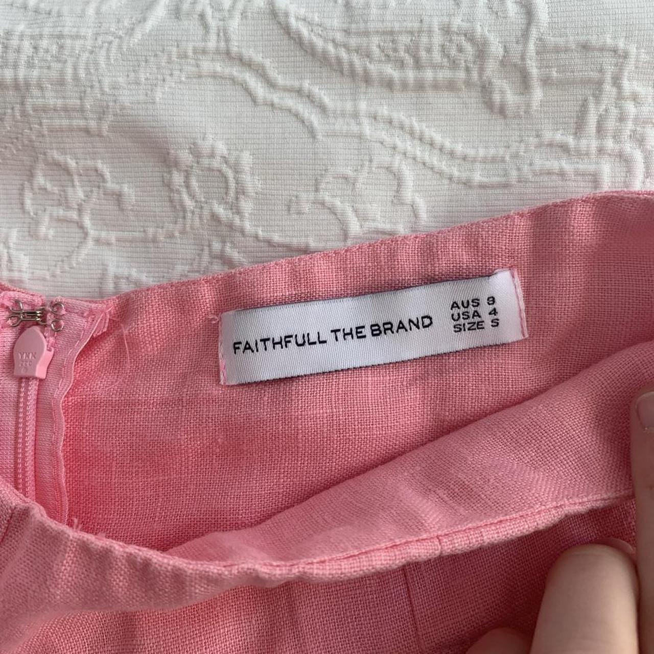 Faithful the Label flare pants. Pink (see blue for... - Depop