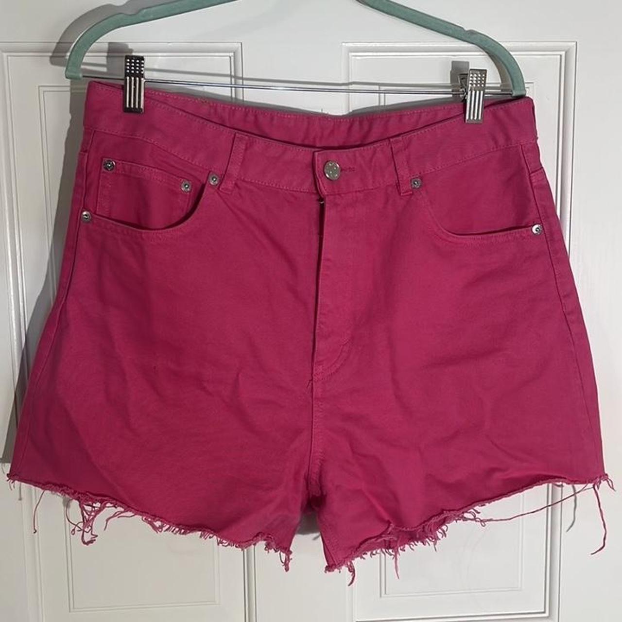 Hot pink shorts for summer! These shorts have only... - Depop