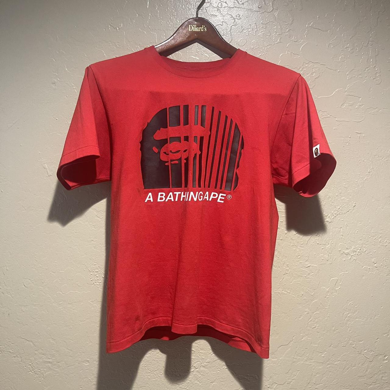 Rare** RED BIG APE HEAD #bape #abathingape Medium... | Depop
