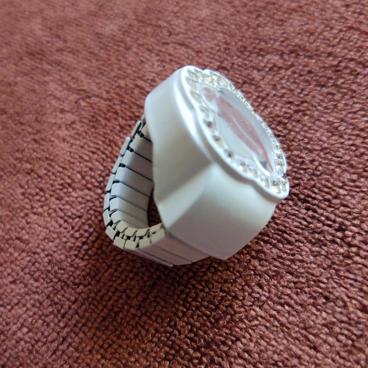 FINGER WATCH RING a combination of a chunky ring... - Depop