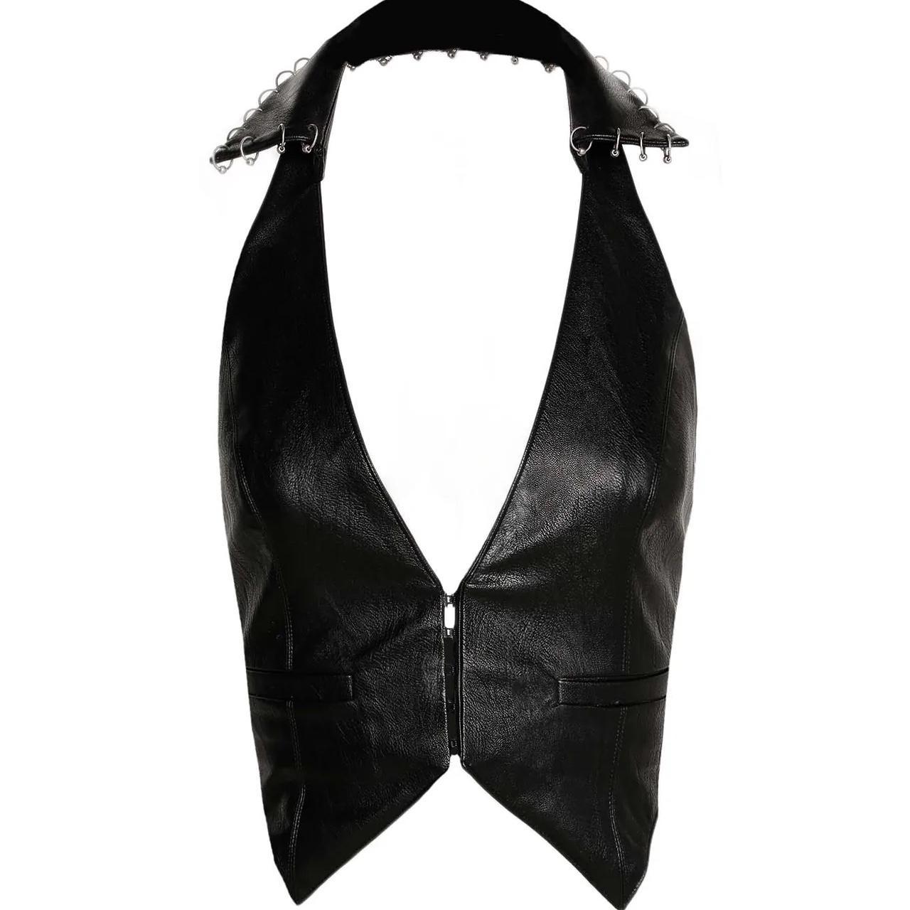 i.am.gia sid vest vest corset style only worn once... - Depop