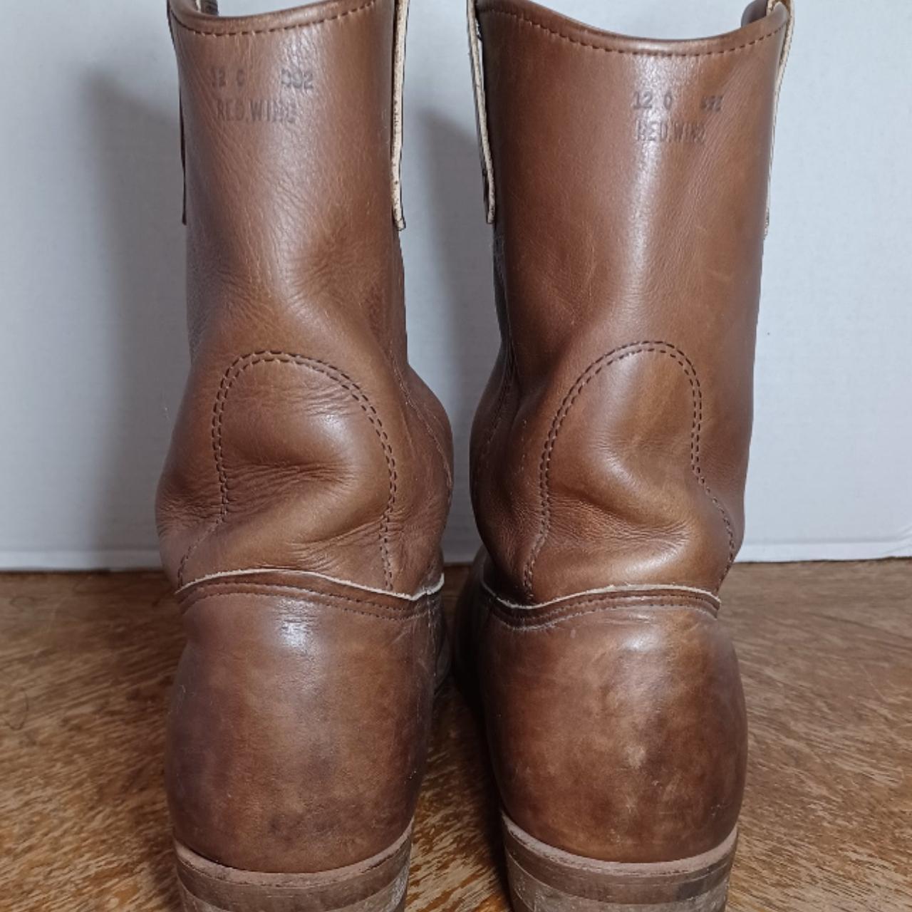 Red Wing Pecos American boots Made in America nail... - Depop