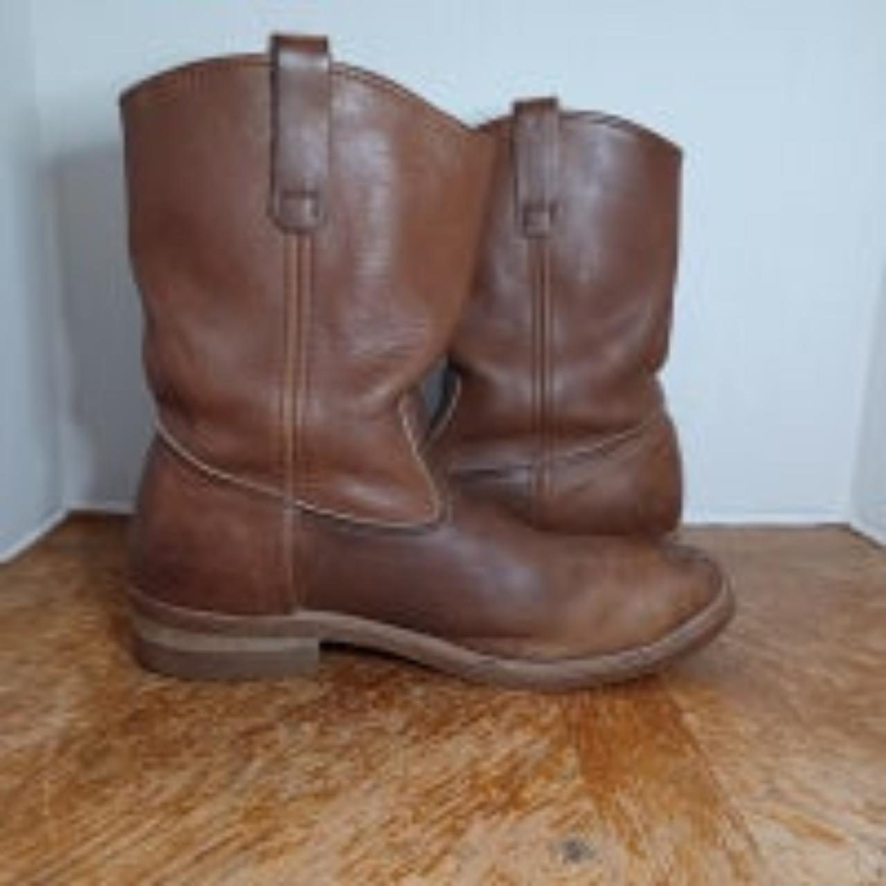 Red Wing Pecos American boots Made in America nail... - Depop