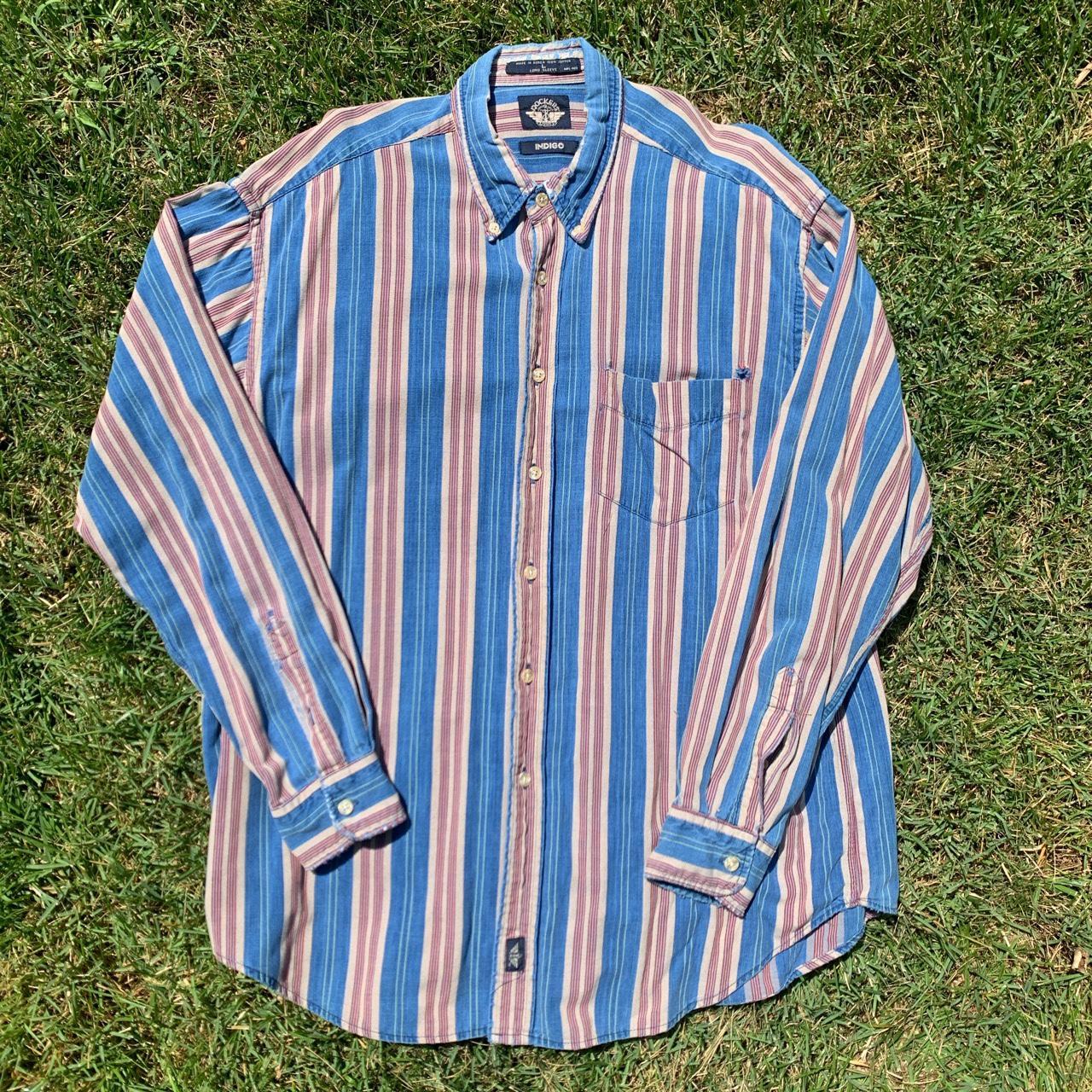 Vintage 90s Dockers Button Up Brand, Dockers • good... - Depop