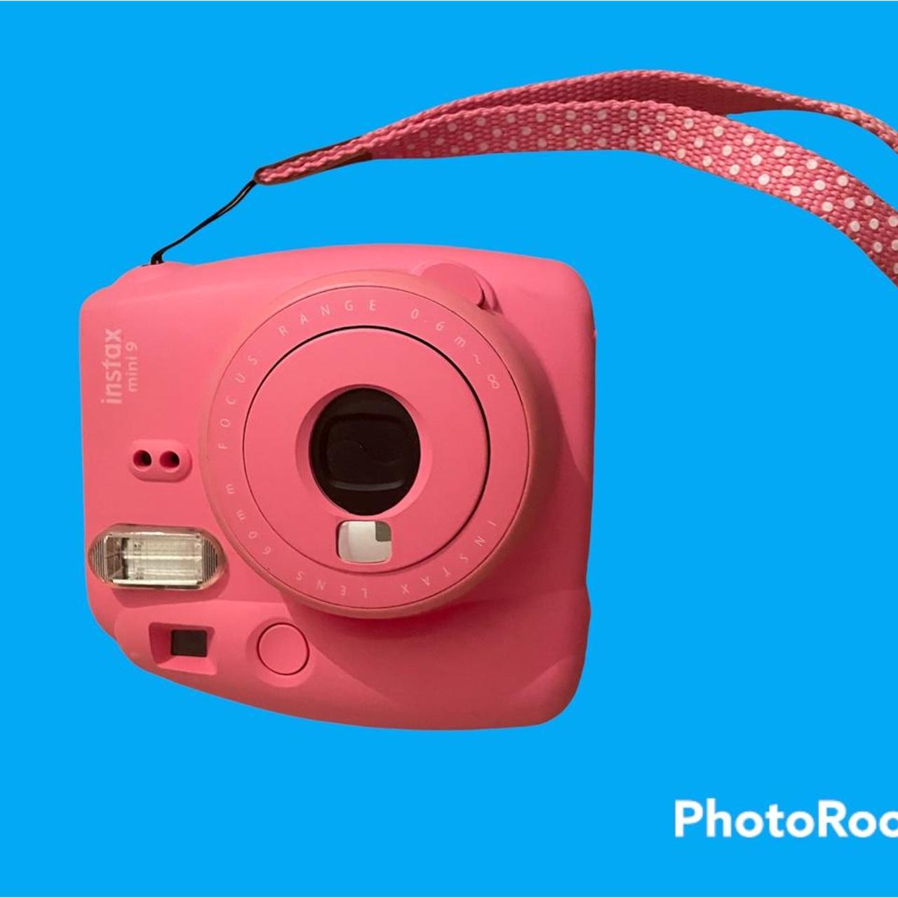 PINK FUJI FILM INSTAX MINI 9 - INSTANT FILM CAMERA... - Depop