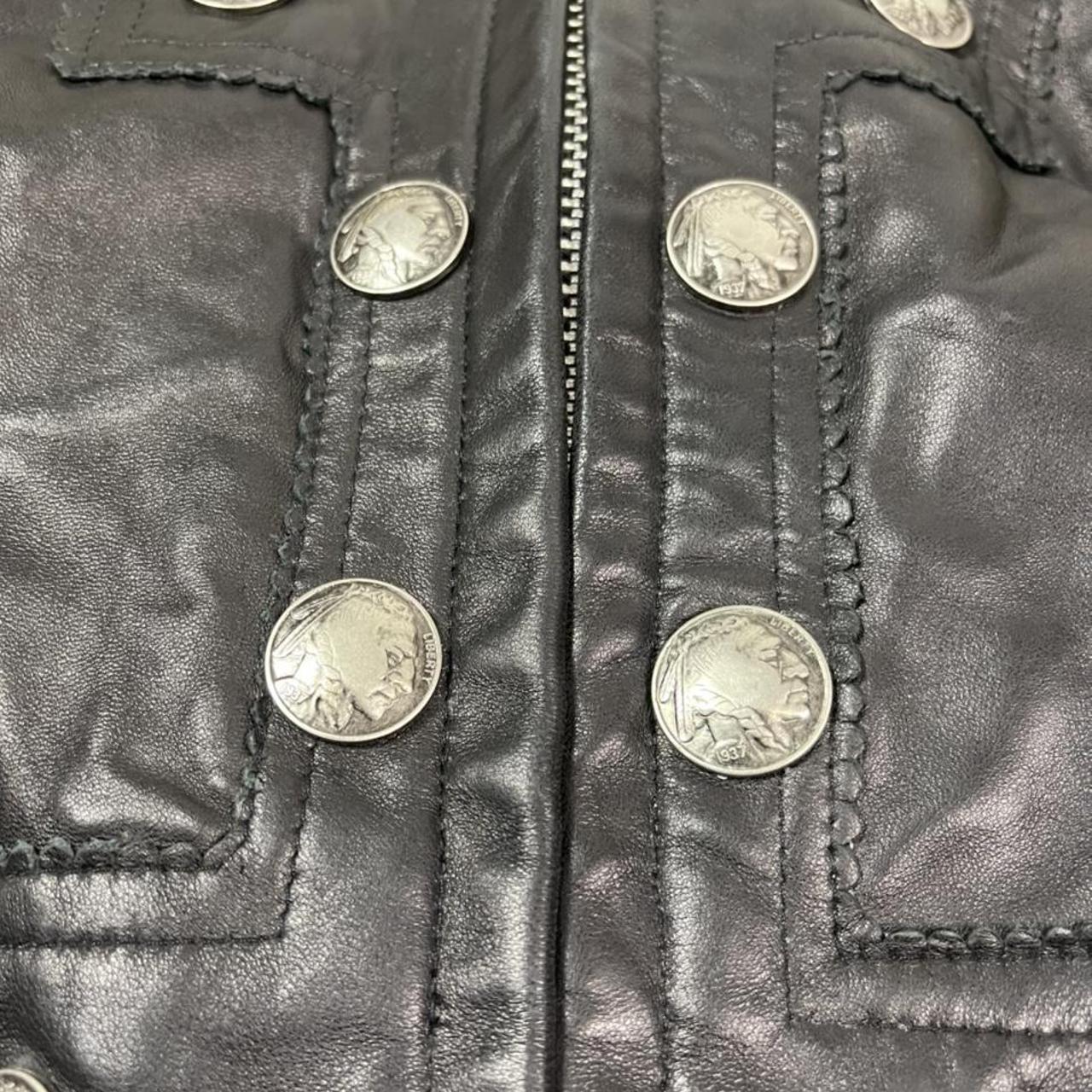 American Vintage Men's Black and Red Jacket | Depop