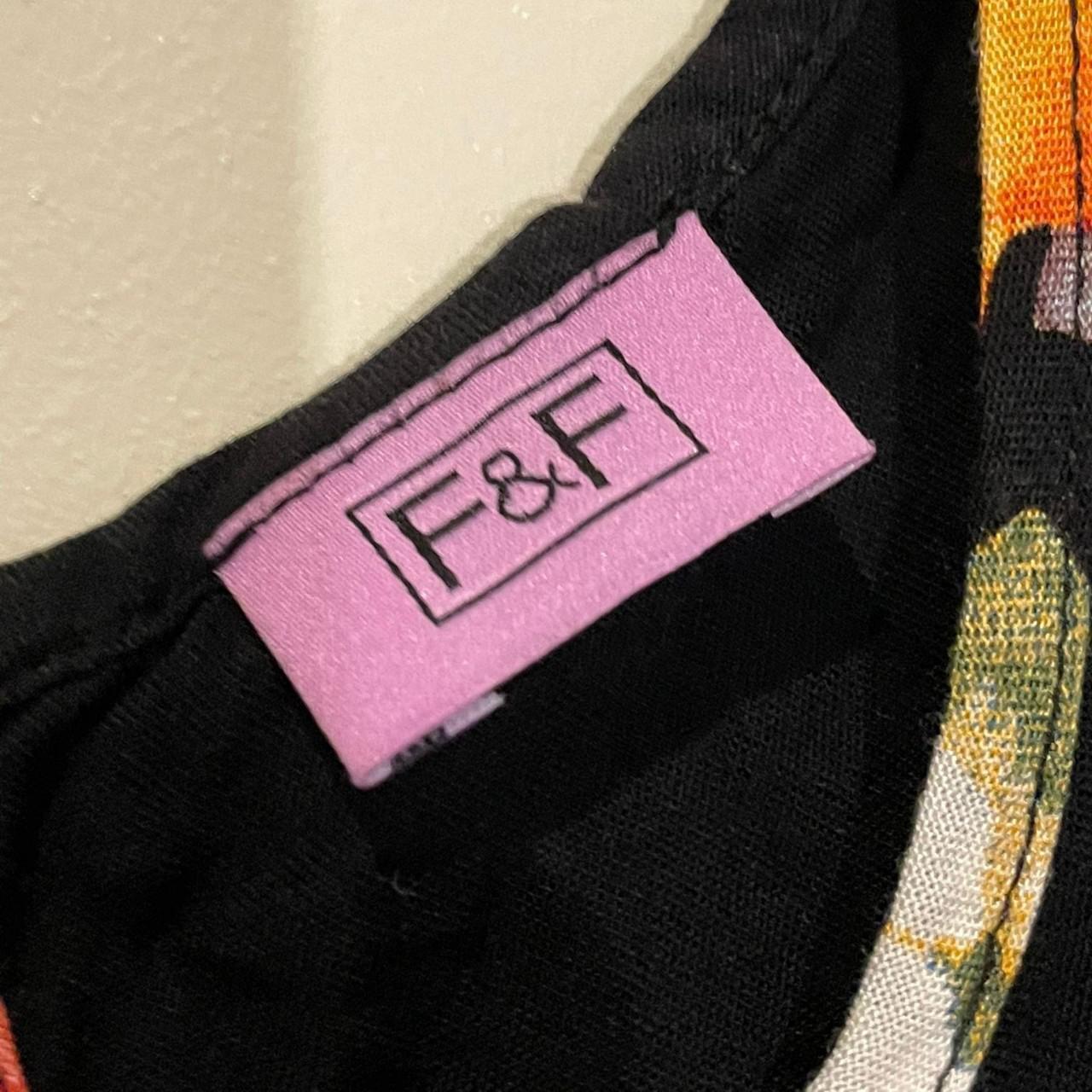 F&F Women's Black and Pink Dress | Depop