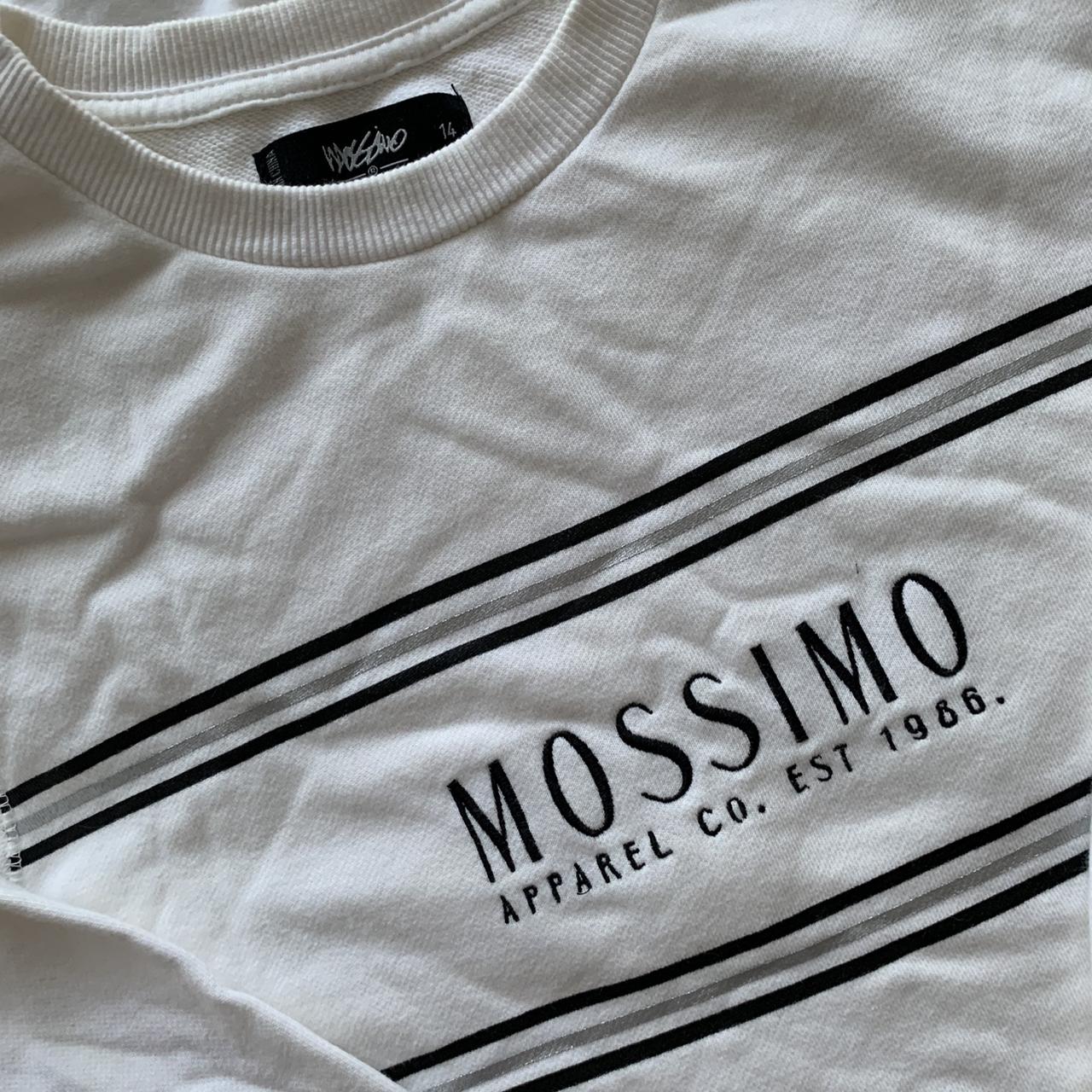 White MOSSIMO sweater 🌿 In very good condition 🌿... - Depop