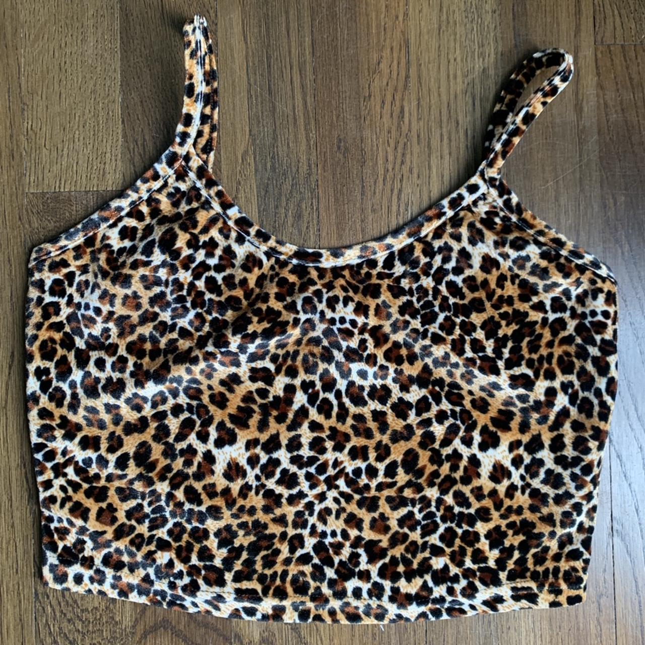 Zaful Cheetah Tank Top - Depop