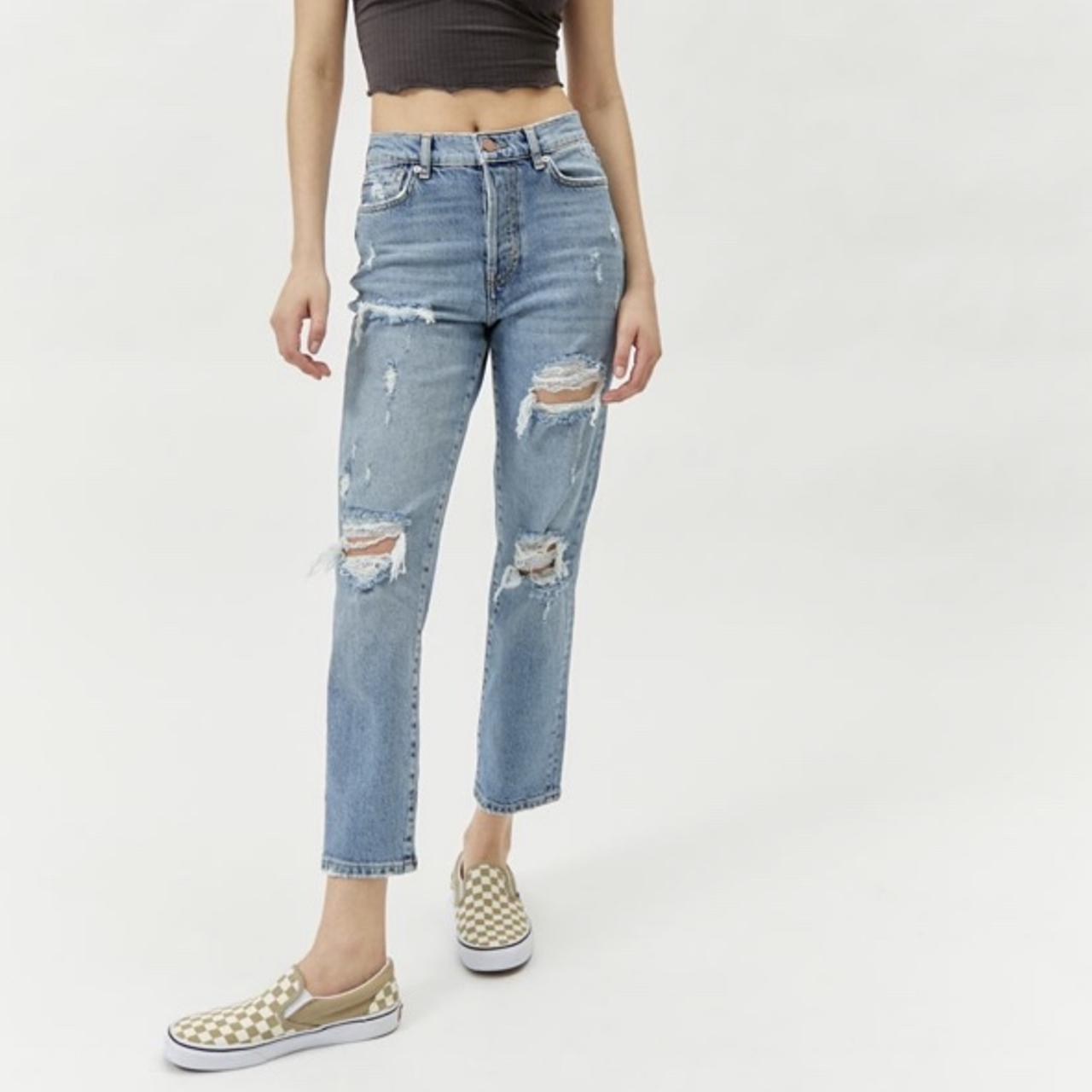 Urban BDG high-rise slim straight jeans. - Depop