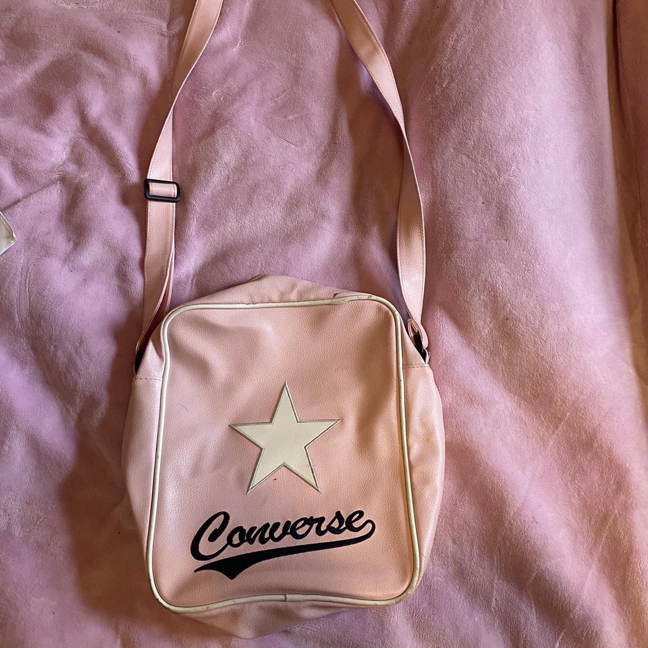 Converse Women's Pink Bag | Depop