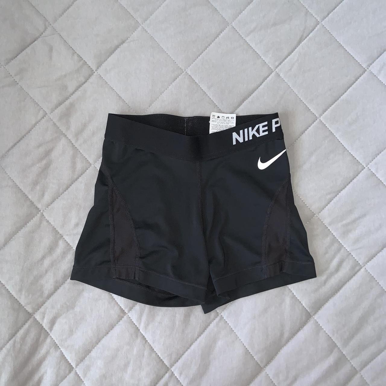 NIKE - nike pro shorts - cute mesh detailing - great... - Depop