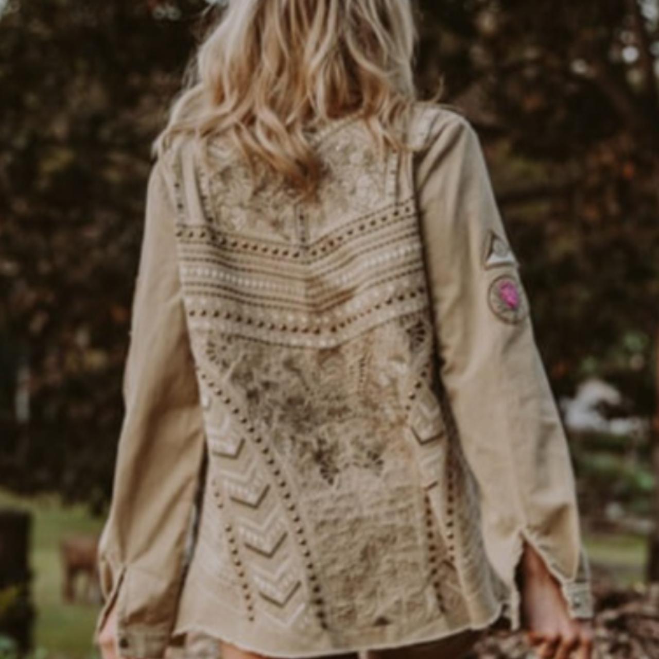 Spell and The Gypsy Collective Wanderer Jacket -... - Depop