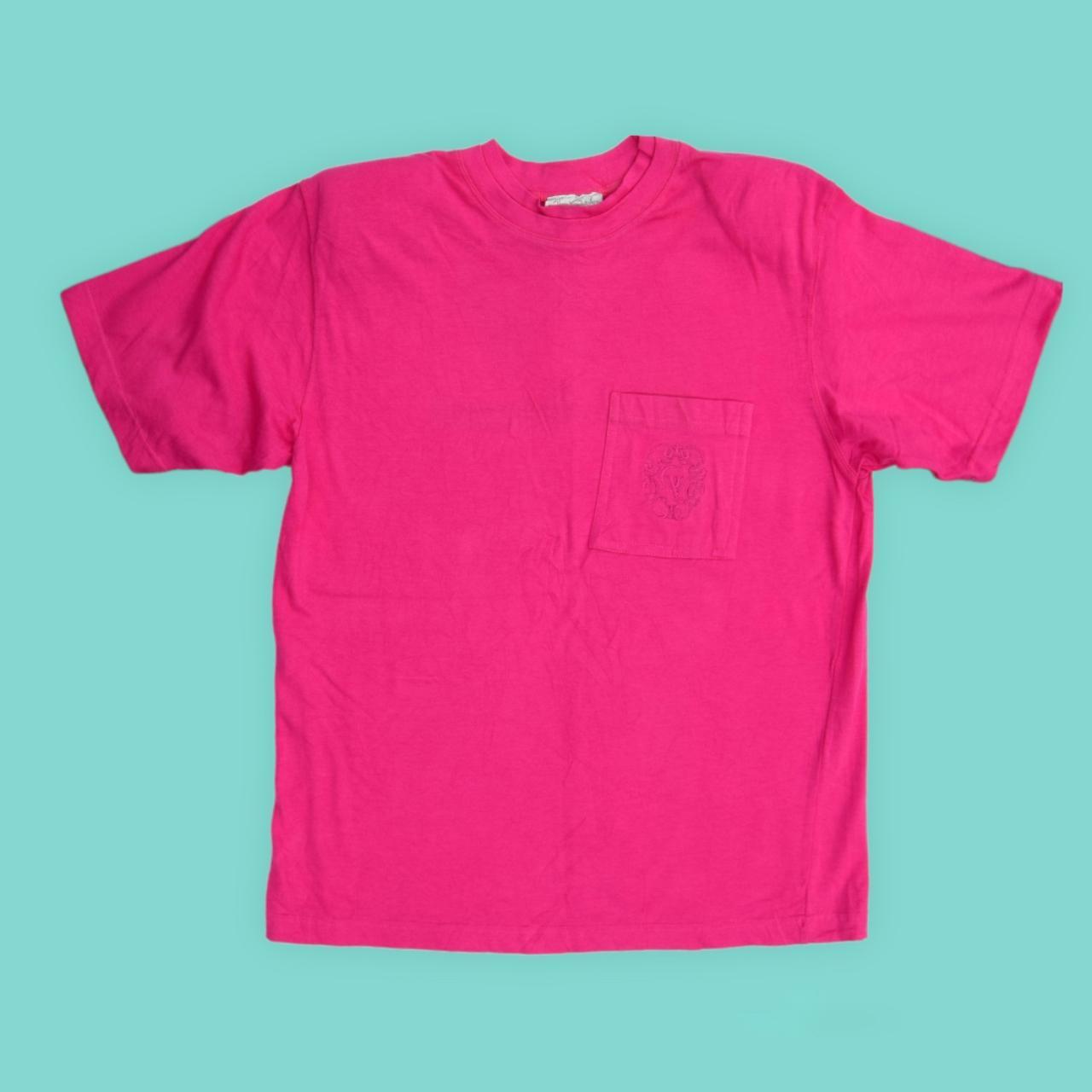 American Vintage Women's Pink T-shirt | Depop