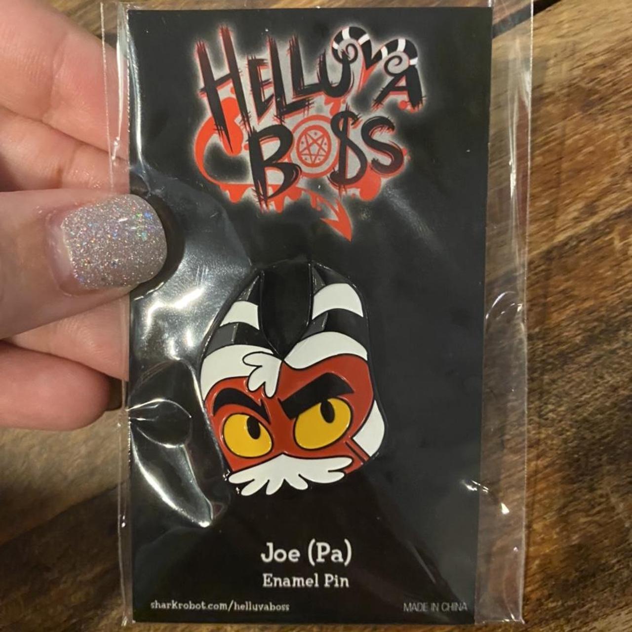New in the package pin of Joe (Pa) from Helluva... - Depop