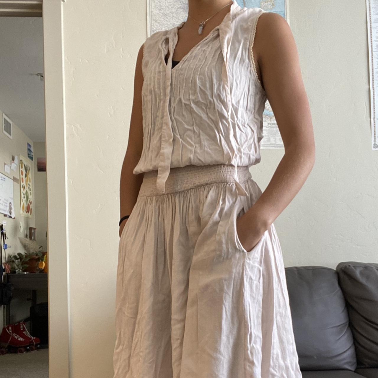 Marabelle Dress light cream color Size M - Depop