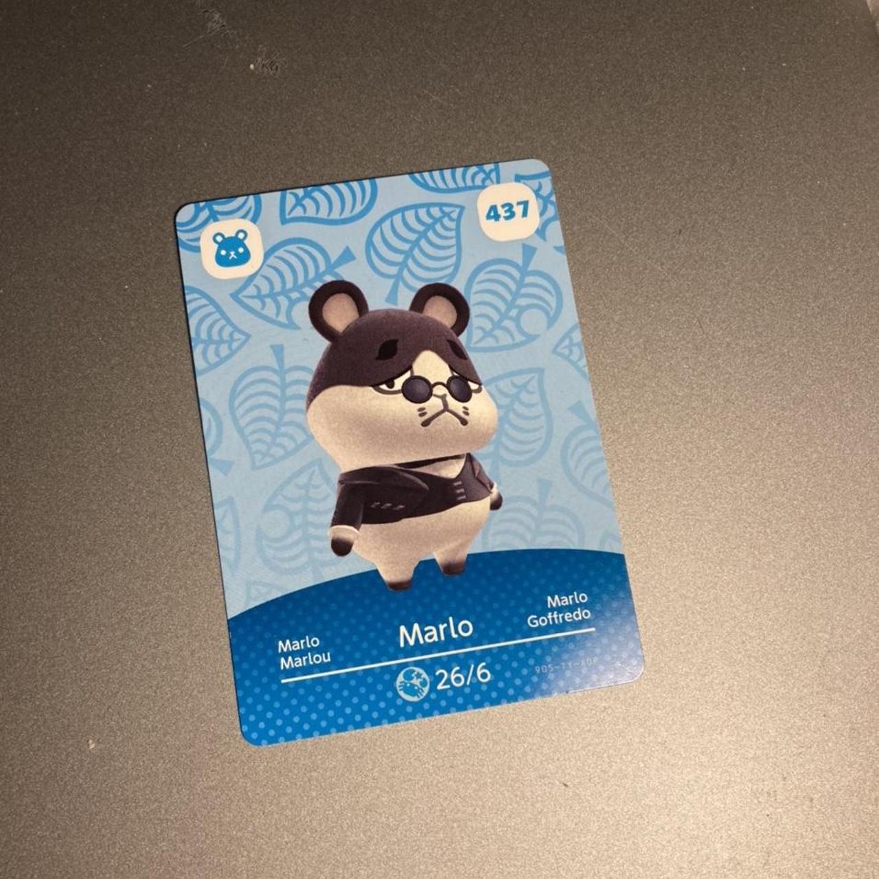 Offical Marlo amiibo card #animalcrossing #games... - Depop